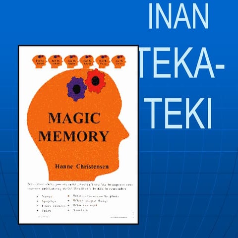 permainan_teka-teki untuk melatih daya ingat dan otak | PPT