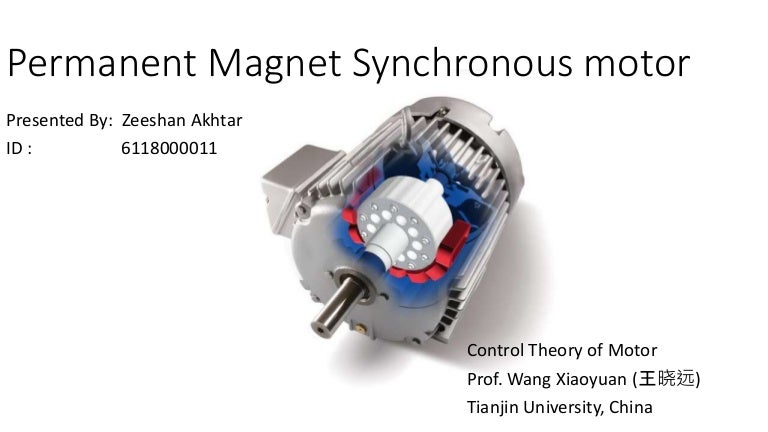 Permanent magnet synchronous motor