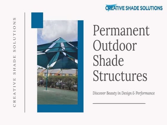 Best outdoor shade structure | PPT