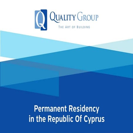 Permanent Residency in Cyprus | PDF