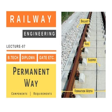 Track Alignment of Railway Line | Civil TechMate