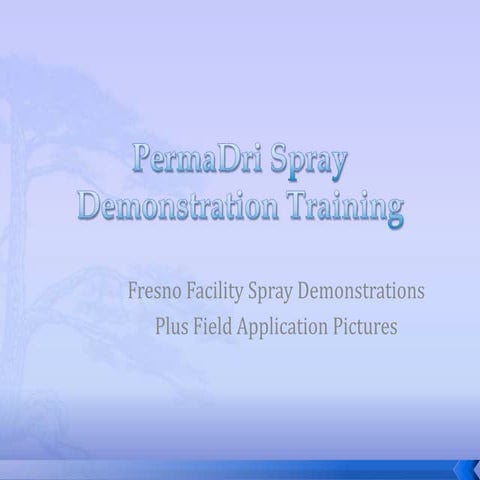 Perma Training Demonstrations 11 05 09 | PPT