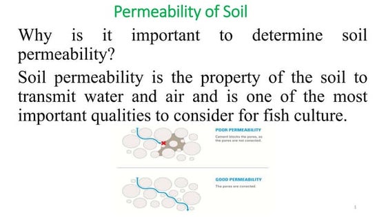 Permeability Test of soil Using Constant and Falling Head Method | PDF ...