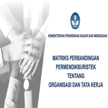 matriks perbandingan permendikbudristek1 | PPT