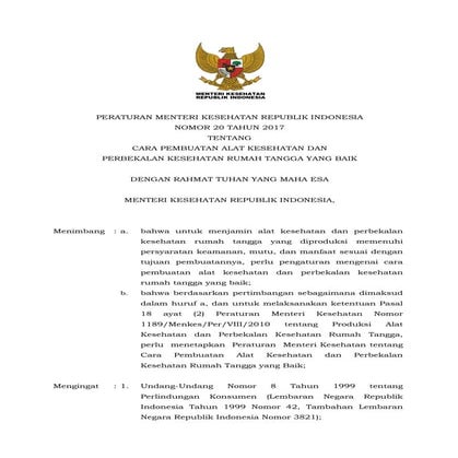 Permenkes Nomor 20 Tahun 2017.pdf