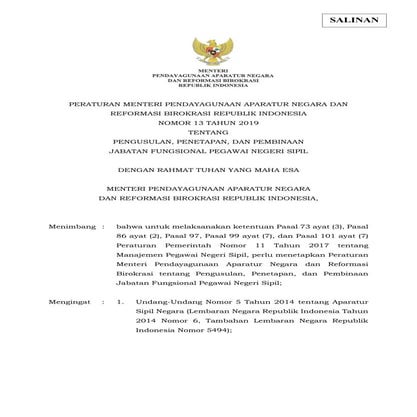 Permenpan Nomor 13 Tahun 2019.pdf