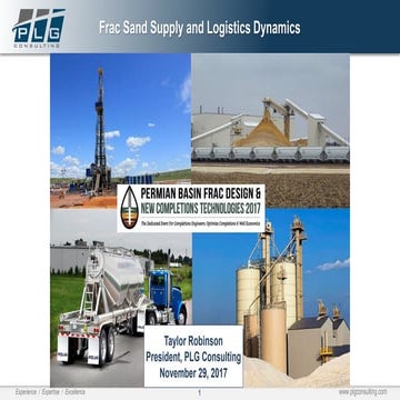PLG Industrial Minerals Frac Sand Presentation | PDF
