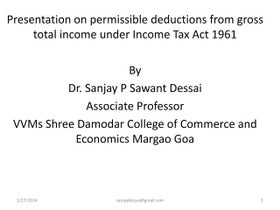 Income tax filing of return | PPT