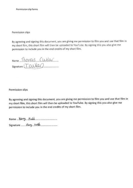 Photo shoot permission letter | DOCX | Photography | Arts and Crafts