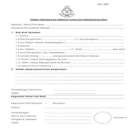 Permit pergerakan pkp | DOCX