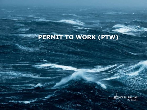 Is a permit to work a safe system of work? | PPT