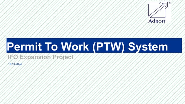 PERMIT TO WORK (PTW) TRAINING COURSE.pptx