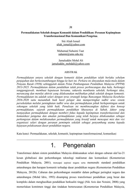Contoh penulisan reflektif | PDF