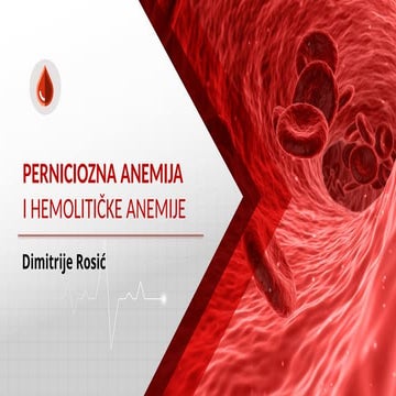 🩸 | Perniciozna anemija i hemolitičke anemije | PPT | Free Download