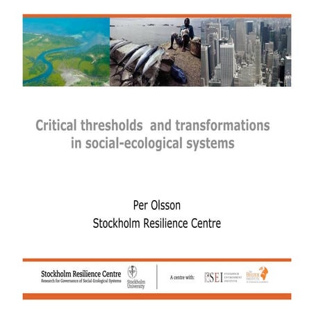 Per Olsson - Critical thresholds and transformations | PDF