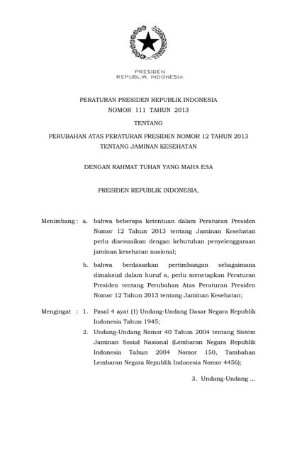 Buku Panduan Praktis BPJS Kesehatan - Program Rujuk Balik (PRB) | PDF