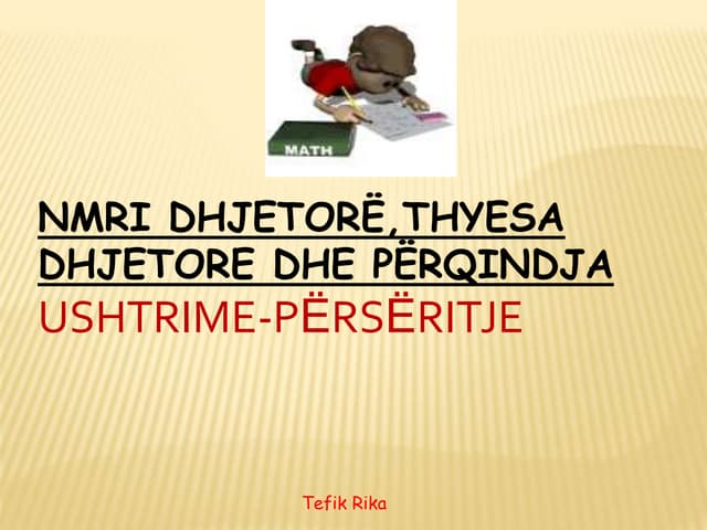 Matematika ne jeten e perditshme