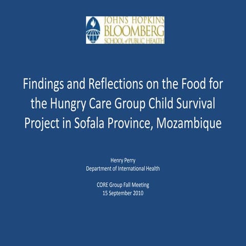 Perry care groups | PPTX