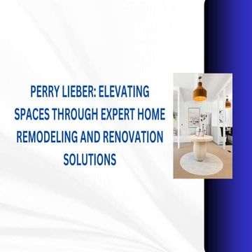 Perry Lieber Expert in Home Renovation & Interior Design for Stunning ...