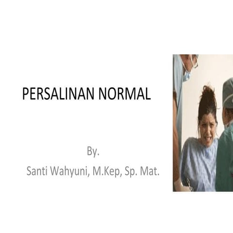 Persalinan Normal | PPT