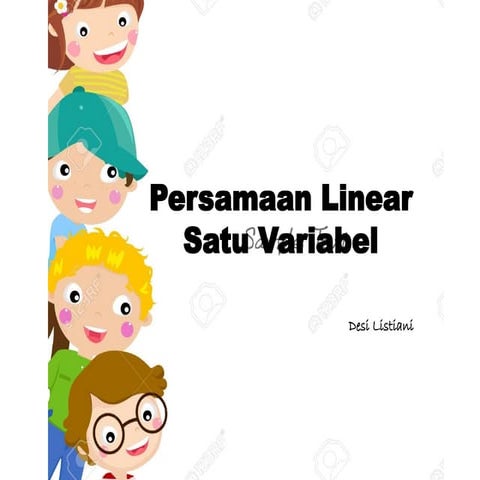 Persamaan Linear Satu Variabel (PLSV) | PPT
