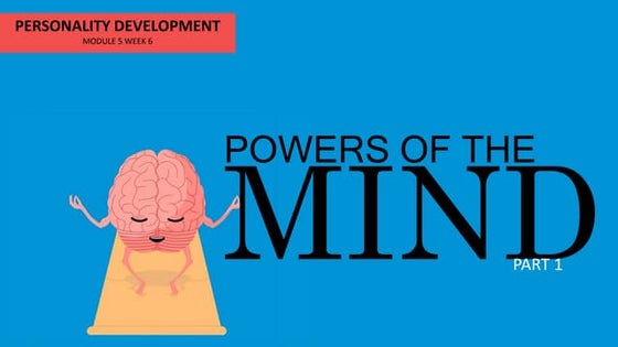 The Power of The Mind | PPT