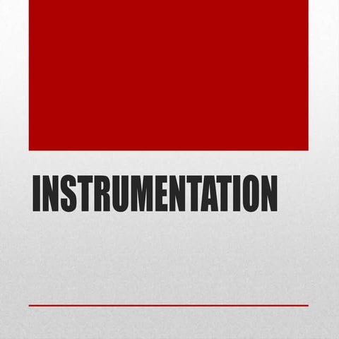 Presentasi instrumen | PPTX | Chemistry | Science