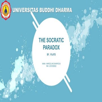 The Socratic by Plato | PPT