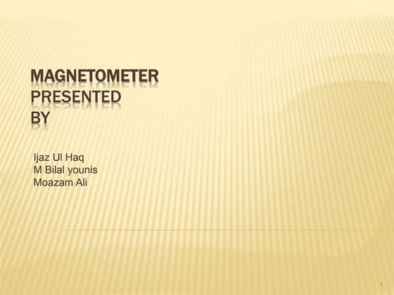 Physics Investigatory Project - Class 12 - Tangent Galvanometer | PDF