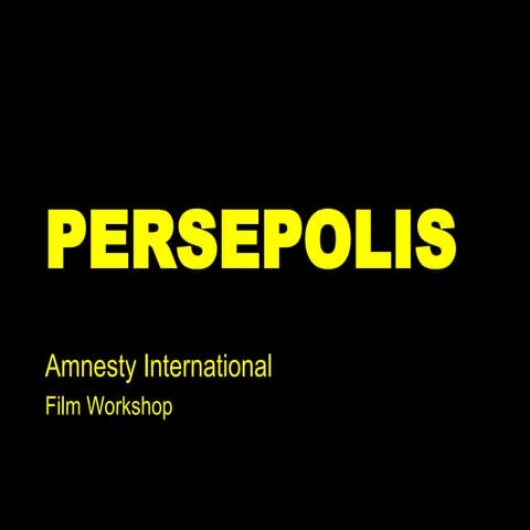 Persepolis-Powerpoint.ppt/ Global perspectives | PPT