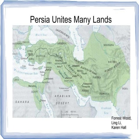 Ms. Regnier Global Project, Persia | PPT