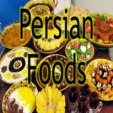 Persian Foods | PPTX