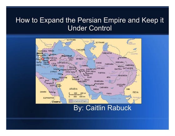 Persian Physical & Political Map | PPT