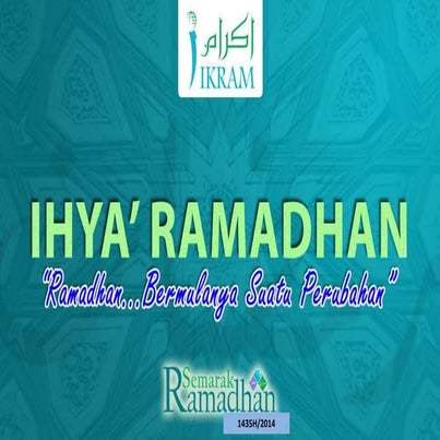 Persiapan ramadhan | PPTX