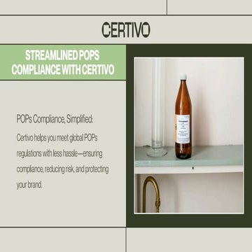 Persistent Organic Pollutants (POPs) Compliance Software for every ...