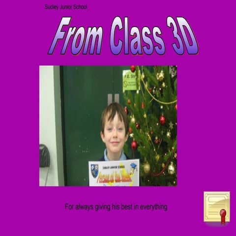 Person of the week 20/12/07 | PPT