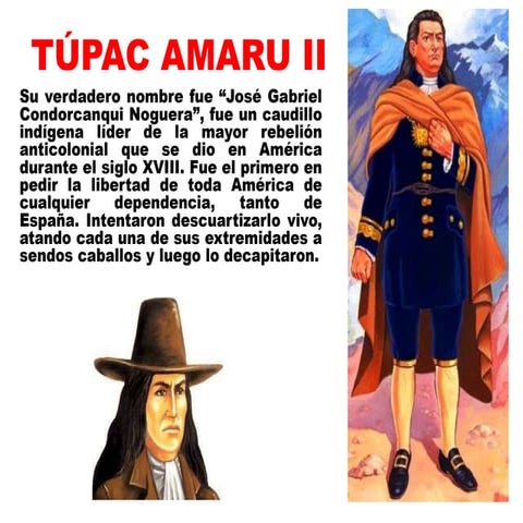 Personajes del peru | PPTX