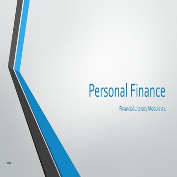 Personal-Finance-PPT adassffdfgdgdsasdasdd | PDF