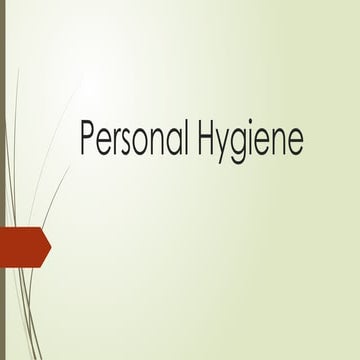 Personal Hygiene for Kids a power point lesson for kids to understand how to keep them clean all ...