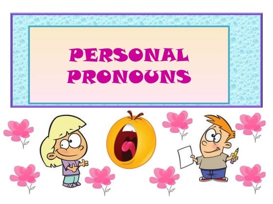 Pronoun games for grade 1 - Pronouns do a whole lot more than helping ...
