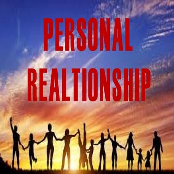 PERSONAL-REALTIONSHIP-POWERPOINT-PRESENTATION | PPTX