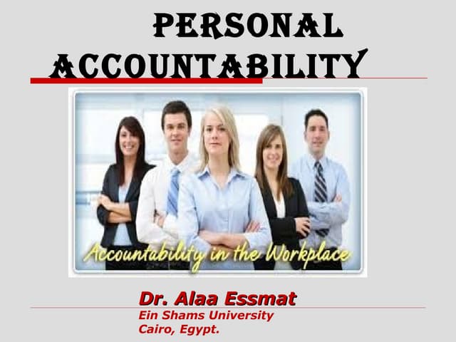 Accountability PowerPoint | PPTX