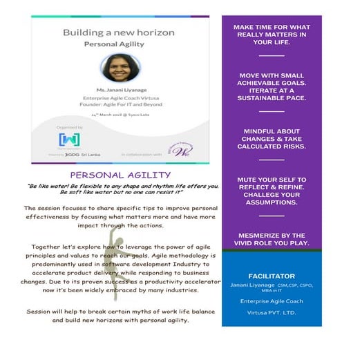 Personal Agility | PDF