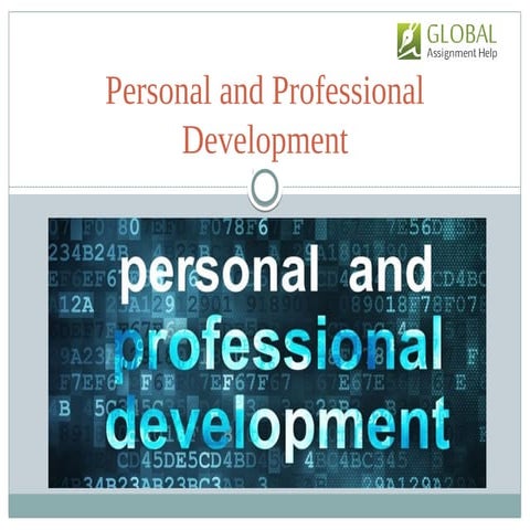 Personal and professional development | PPTX