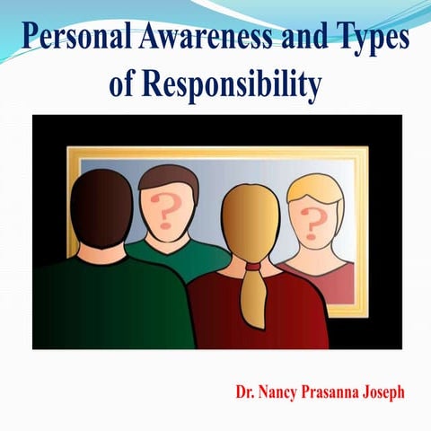 Personal awareness & Types of responsibility | PPTX