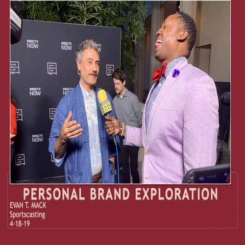 Evan Mack's Personal Brand | PPT