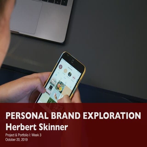 Personal brand Herbert skinner | PPT