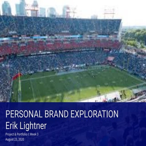 Personal brand Project | PPT