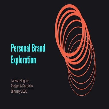 Personal brand exploration | PPT