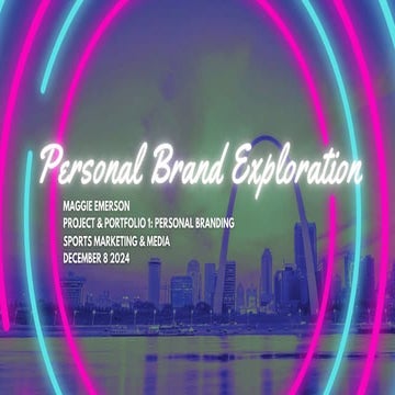 Personal Brand Exploration by Maggie Hejtmanek | PDF